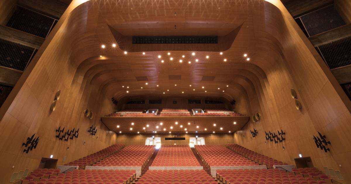 Retro Japan: Saitama Hall boasts harmonious beauty in every corner ...