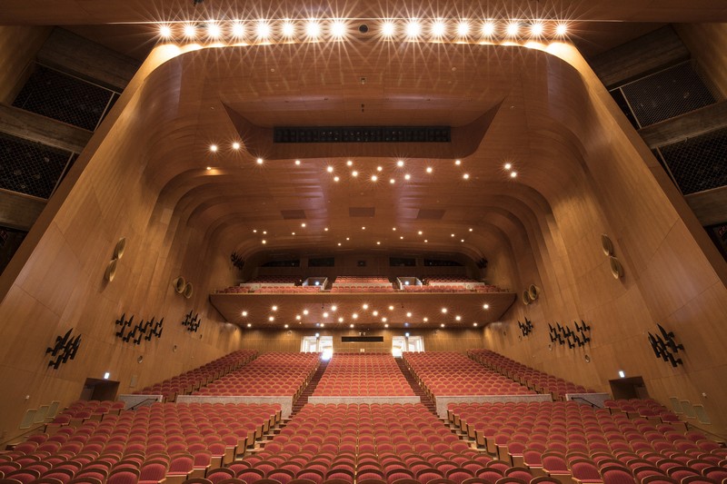 Retro Japan: Saitama Hall boasts harmonious beauty in every corner ...