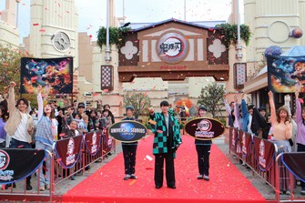 Voice actor celebrates return of popular 'Demon Slayer' ride at ...