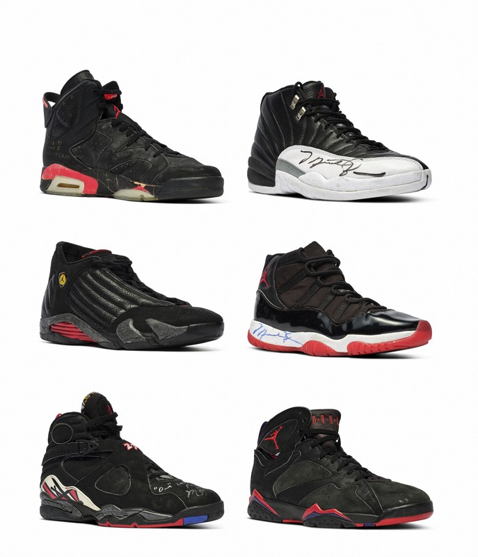 1 icon, 6 shoes, $8 million: An auction of Michael Jordan's ...