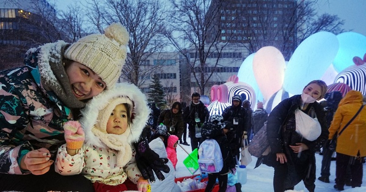 In Photos: Sapporo Snow Festival returns on a full scale - The Mainichi