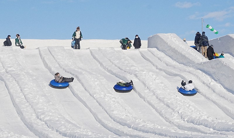 Kid-friendly area returns to Sapporo Snow Festival after 3-year COVID ...