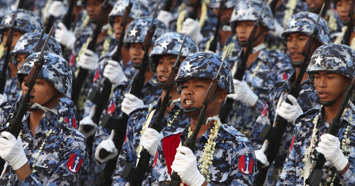 Facing setbacks against resistance forces, Myanmar's military ...