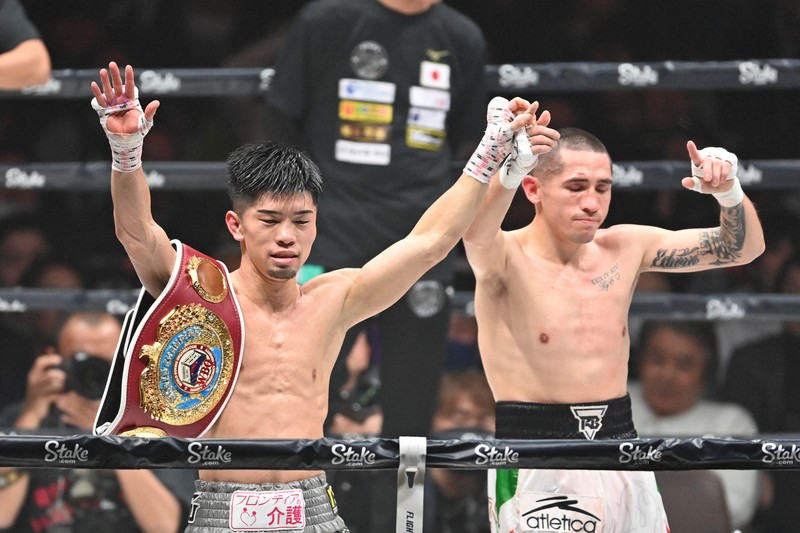 ボクシング 田中恒成が世界4階級制覇 日本選手3人目 [写真特集1 20] 毎日新聞
