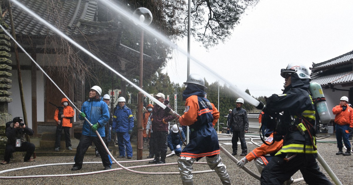 Foreign firefighting volunteers increasing in east Japan prefecture ...