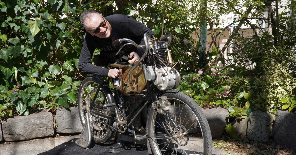 Replica of Royal Enfield's 1st motorized bicycle from 1901 comes to ...