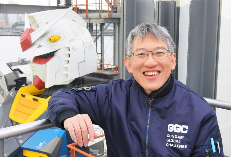 How the 'impossible' task of building Yokohama's giant moving Gundam ...