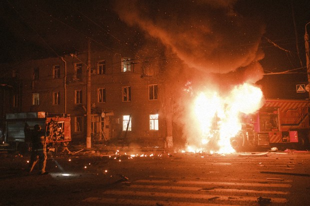 Ukraine Revolution Fire
