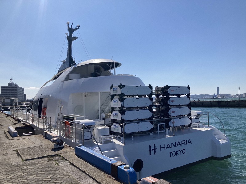 日本初の「水素×バイオ燃料」ハイブリッド型観光船が運航へ [写真特集1/5] | 毎日新聞