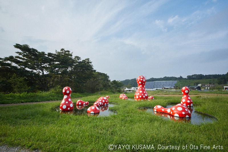 Yayoi Kusama, int'l artists participate in major east Japan visual art ...
