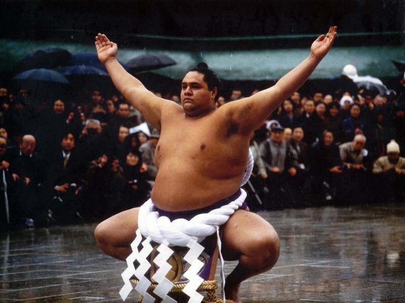 In Photos: The late Akebono, Japan's first foreign-born sumo yokozuna ...