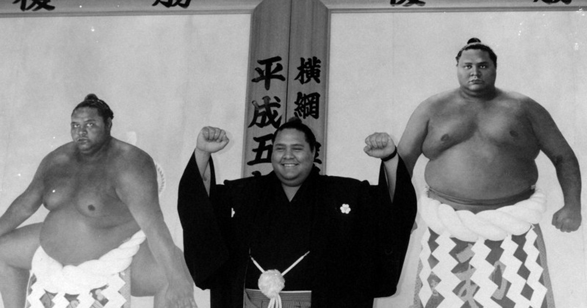 In Photos: The late Akebono, Japan's first foreign-born sumo yokozuna ...