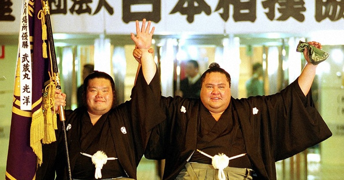 In Photos: The late Akebono, Japan's first foreign-born sumo yokozuna ...