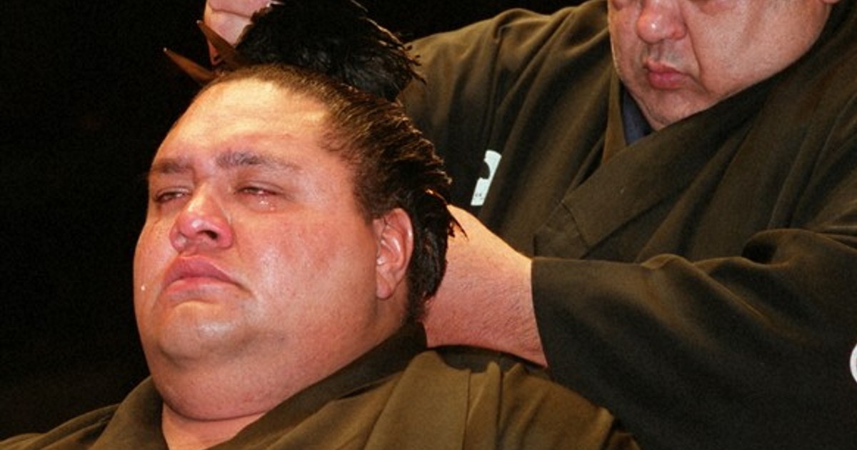 In Photos: The late Akebono, Japan's first foreign-born sumo yokozuna ...