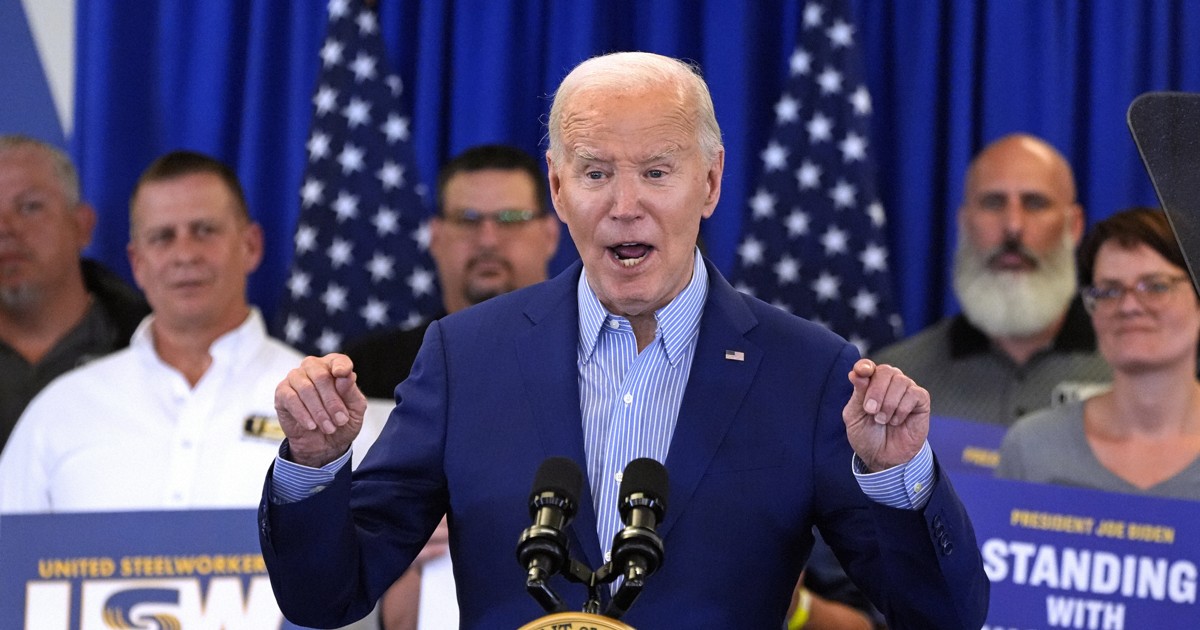 Biden vows to shield US steel industry by blocking Japanese merger and seeking new Chinese ...