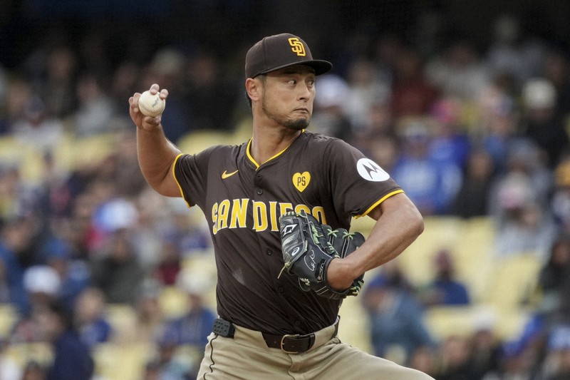 MLB: Padres have put pitcher Yu Darvish on the 15-day injured list with ...