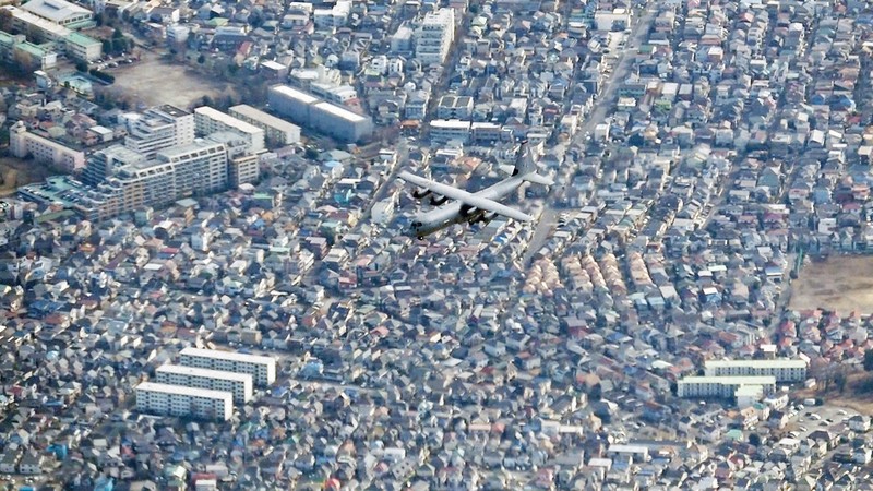 US military aircraft routinely circle over Tokyo metro area: Mainichi ...