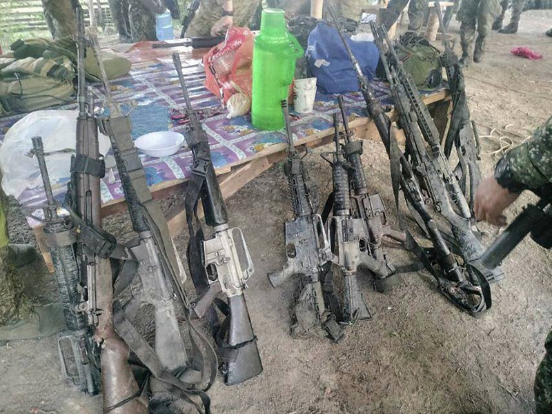 Philippine troops kill 12 suspected Muslim rebels in clash that wounded ...