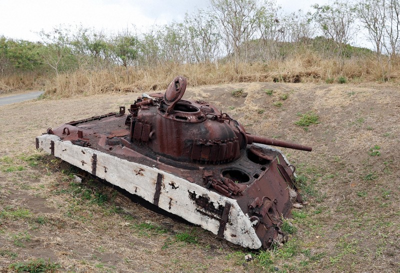 In Photos: Remnants of fierce WWII battles linger on Japan's Iwo Jima ...