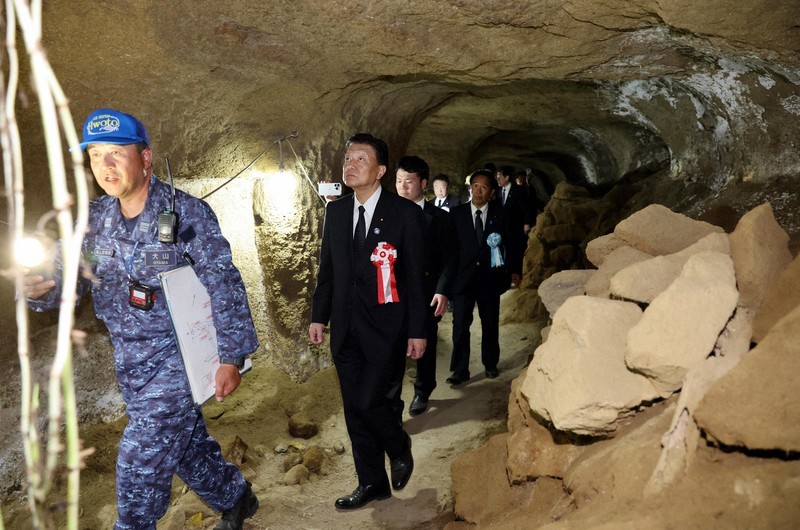 In Photos: Remnants of fierce WWII battles linger on Japan's Iwo Jima ...