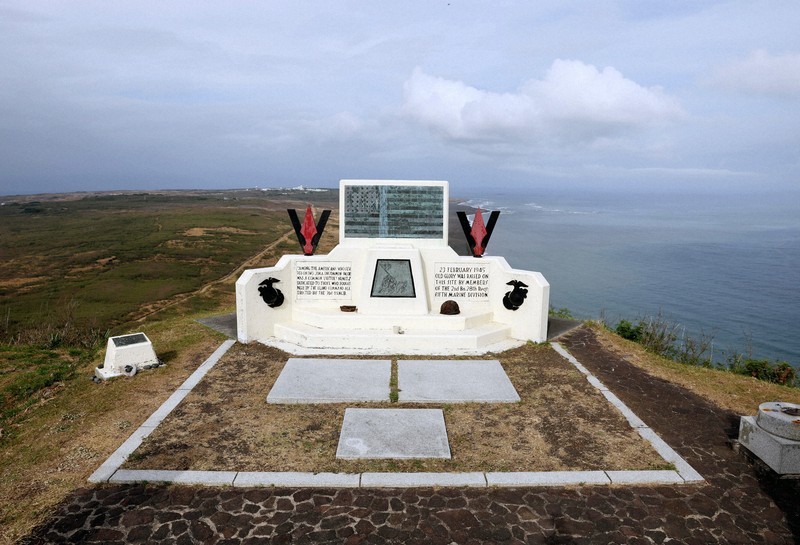 In Photos: Remnants of fierce WWII battles linger on Japan's Iwo Jima ...