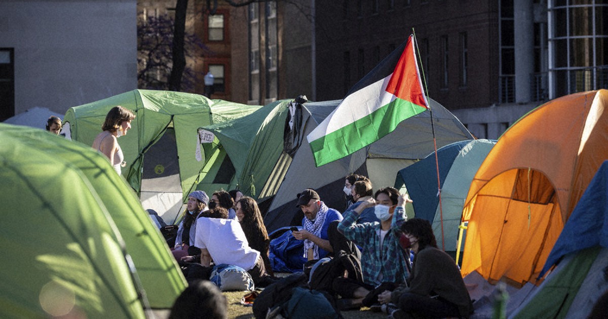 A look at the Gaza war protests that have emerged on US college ...