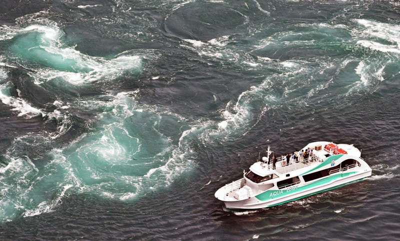 In Photos: Naruto Strait in west Japan treats tourists to giant ...