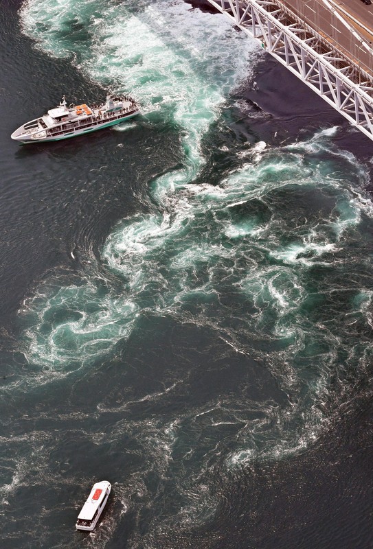 In Photos: Naruto Strait in west Japan treats tourists to giant ...