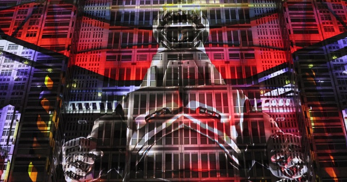 In Photos: Ginormous Godzilla, Mechagodzilla projected on Tokyo gov't ...
