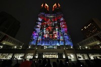 In Photos: Ginormous Godzilla, Mechagodzilla projected on Tokyo gov't ...