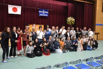 Students with diverse backgrounds welcomed to new Osaka Pref. night ...