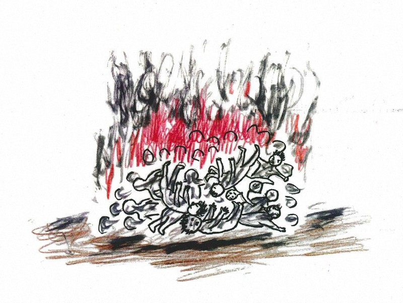 Hibakusha's drawings serve as window into horror and suffering of ...