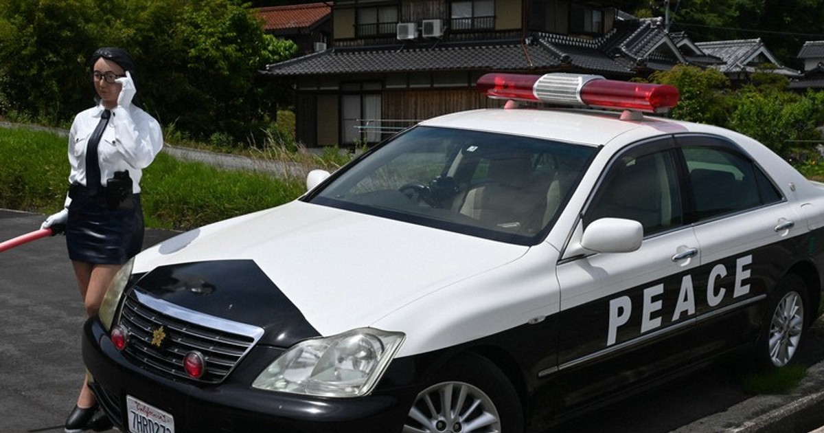 In Photos: Realistic police officer dummies, fake patrol car appear in ...