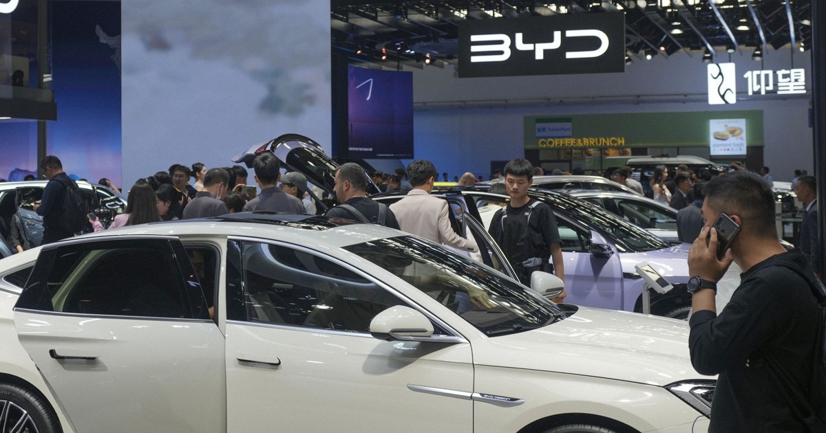 EU moves to hike tariffs on Chinese electric car imports, escalating ...