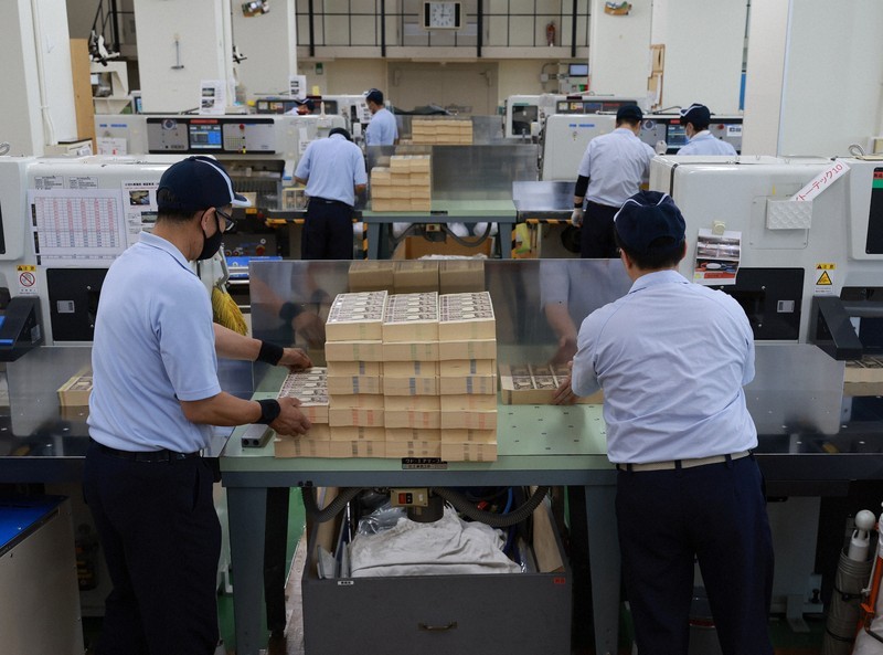 In Photos: Japan's 1st new banknotes in 20 years readied at national ...