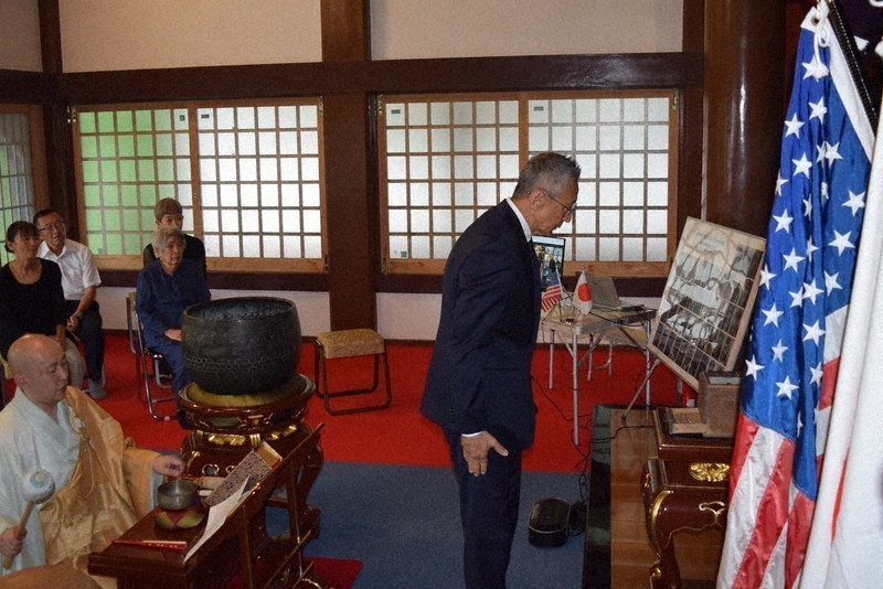 Kin of US soldiers, son of Japan war criminal, mourn POWs executed in ...
