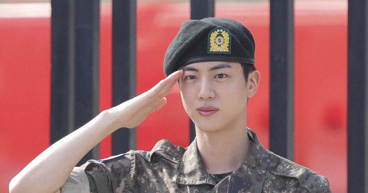 BTS member Jin expected to take part in Paris Olympics as a torchbearer ...