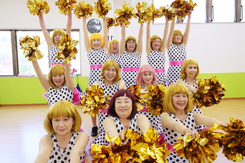 In Photos: 86-year-old member of 50s-and-up cheer dance squad shines in ...