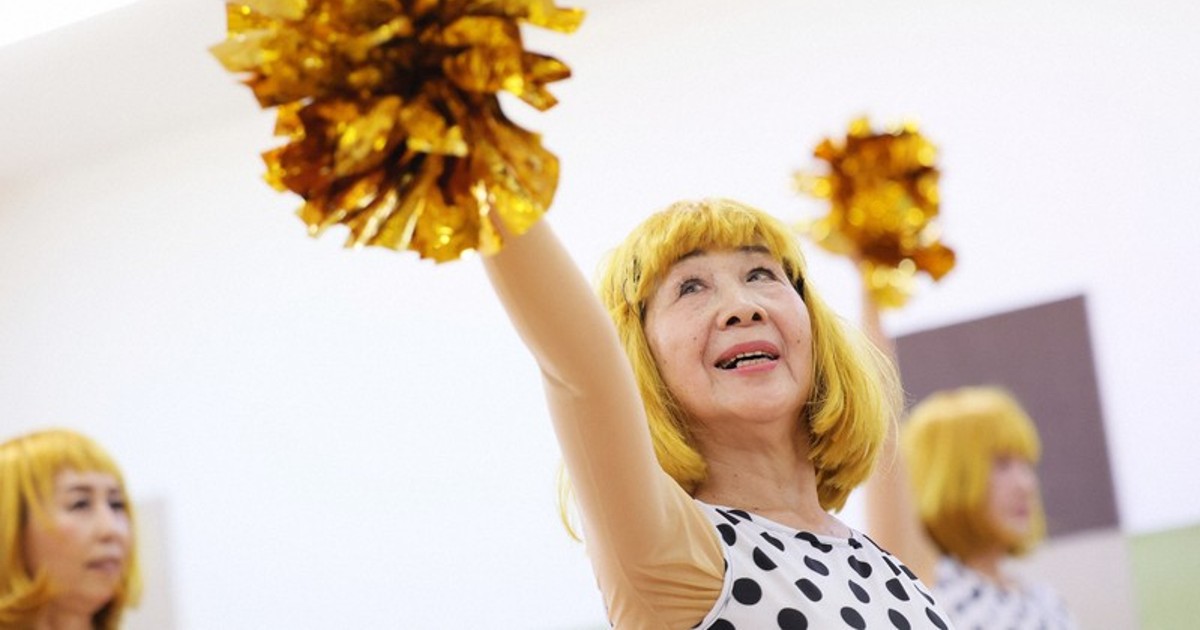 In Photos: 86-year-old member of 50s-and-up cheer dance squad shines in ...