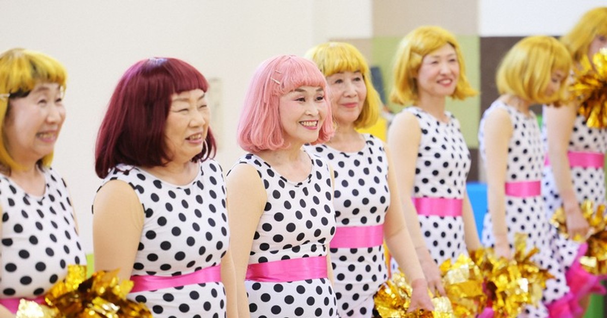 In Photos: 86-year-old member of 50s-and-up cheer dance squad shines in ...