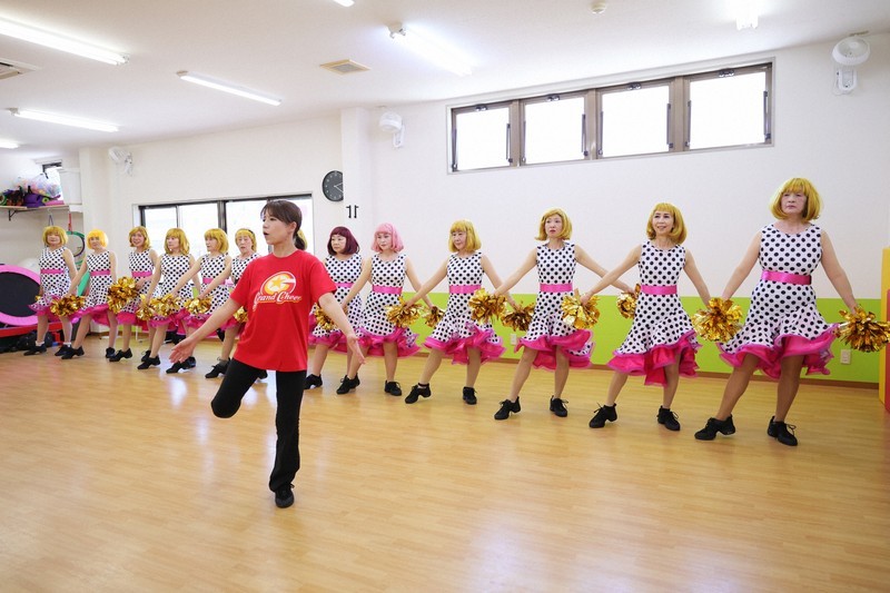 In Photos: 86-year-old member of 50s-and-up cheer dance squad shines in ...