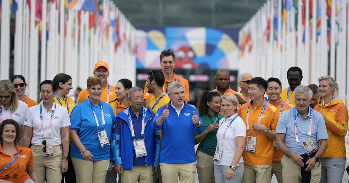 Ahead of 2024 Paris Olympics, IOC leaders tout games as multilateral ...