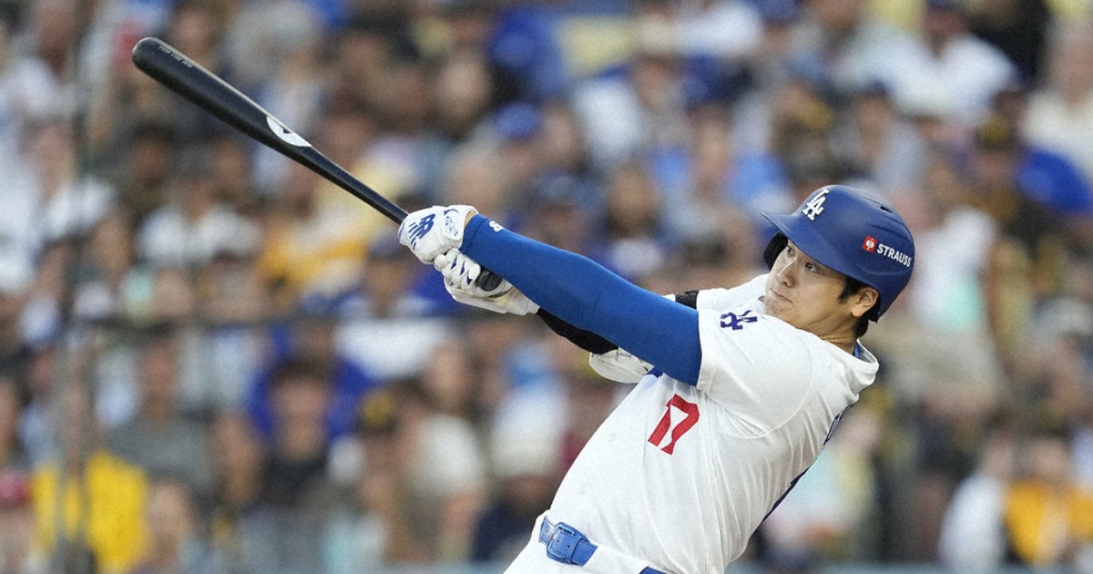 MLB: Ohtani hits tying 3-run homer in 2nd at-bat of playoff debut for LA Dodgers in NLDS - The ...