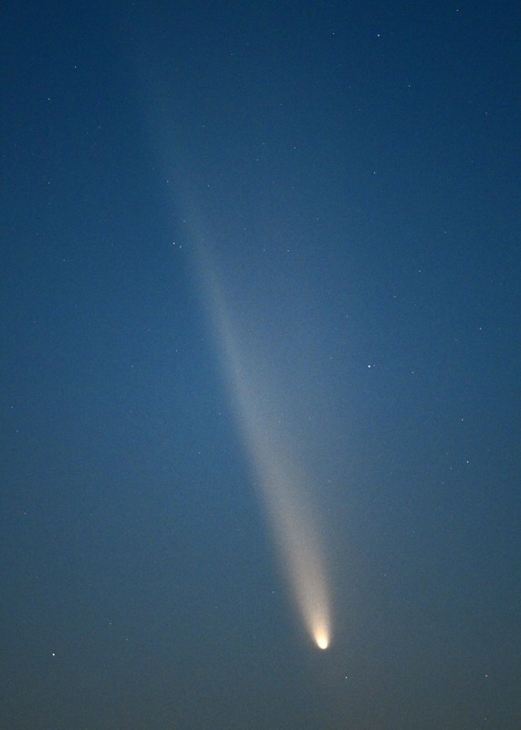 In Photos: Tokyo area enjoys view of long-tailed Comet Tsuchinshan ...