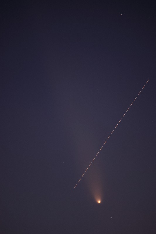 In Photos: Tokyo area enjoys view of long-tailed Comet Tsuchinshan ...