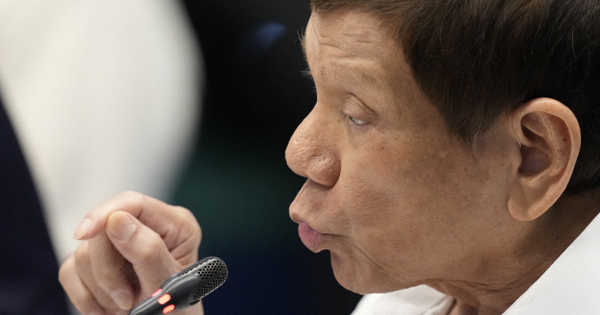 Duterte says he had a 'death squad' as mayor but didn't order killings ...