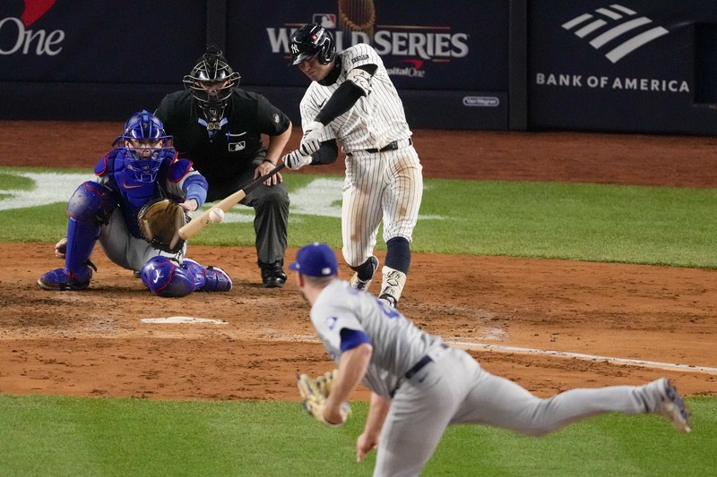 MLB: Volpe's grand slam helps Yankees beat Dodgers 11-4 to keep World Series alive - The Mainichi