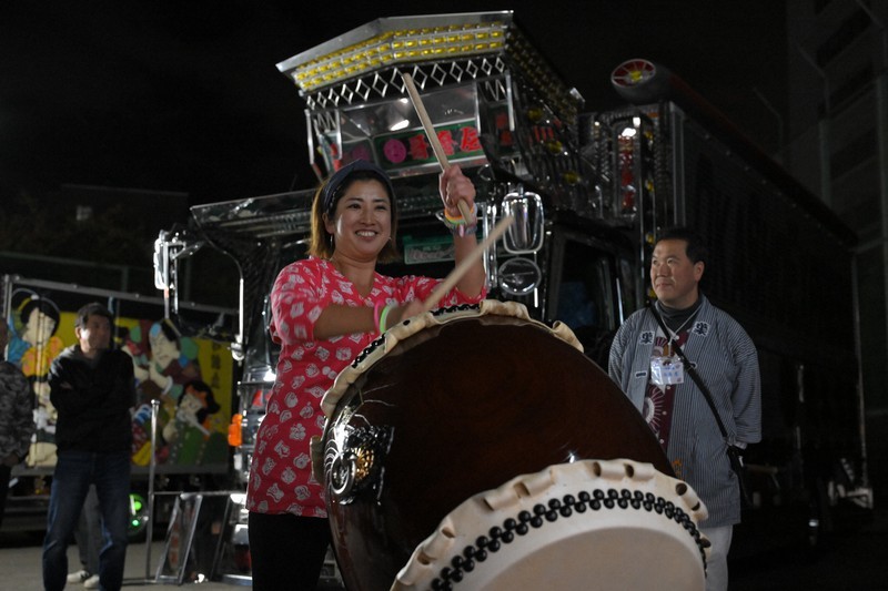 In Photos: Colorful 'dekotora' trucks light up Tokyo Bon dance festival ...