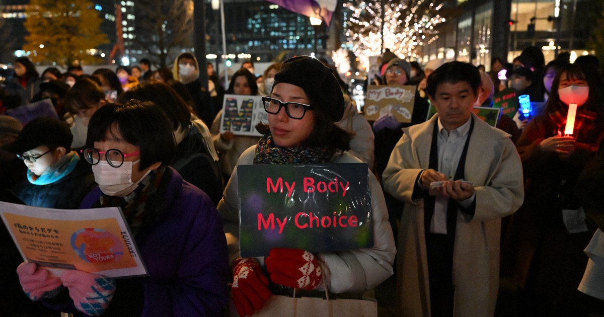 People across Japan gather to protest misogyny after writer's 'uterus ...