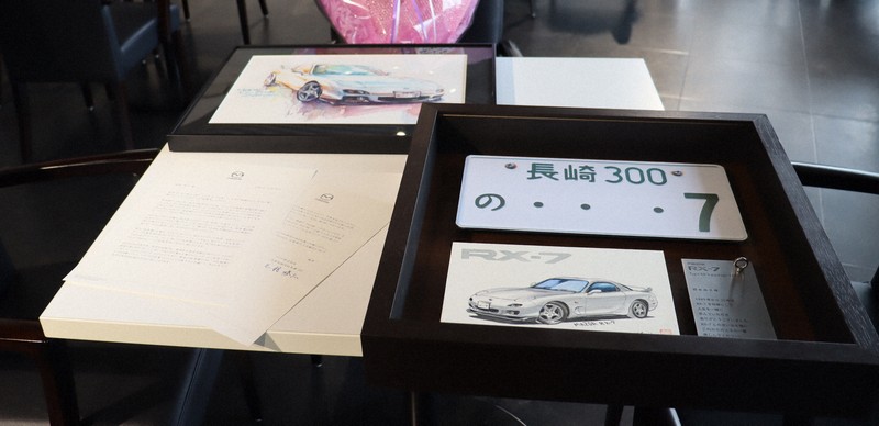Nagasaki driver returns 25-yr 'partner' RX-7 to Mazda at ceremony on ...